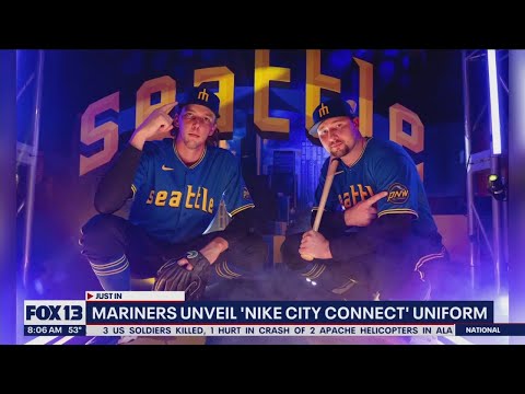 Mariners unveil 'Nike City Connect' uniform