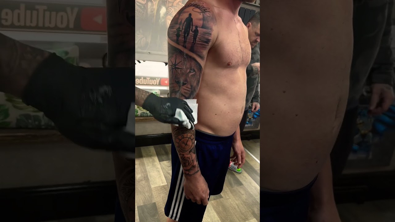 A family tattoo sleeve design !!!