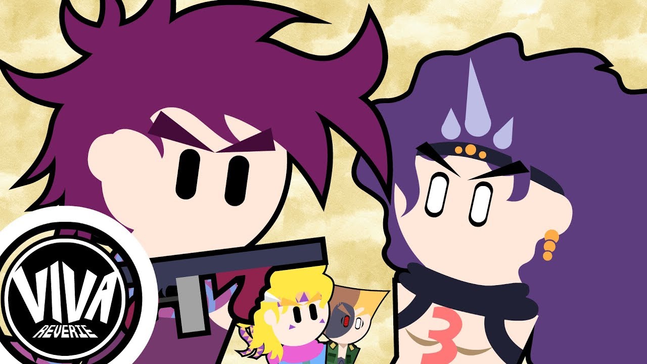 JoJo's Bizarre Adventure Battle Tendency But Really Really Fast - Animation