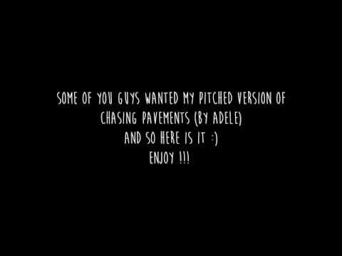Chasing Pavements - Male Cover