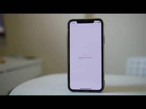 How to sign into iCloud in iPhone