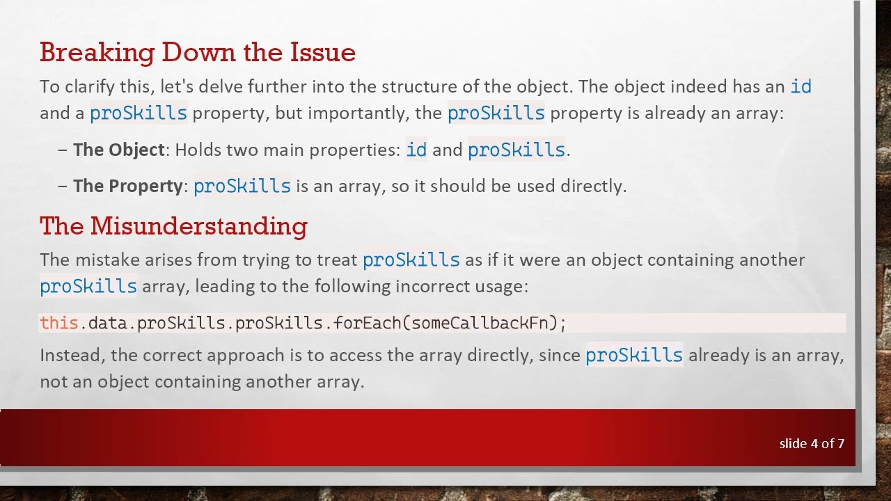 Troubleshooting JavaScript Object with Inside Array Issues
