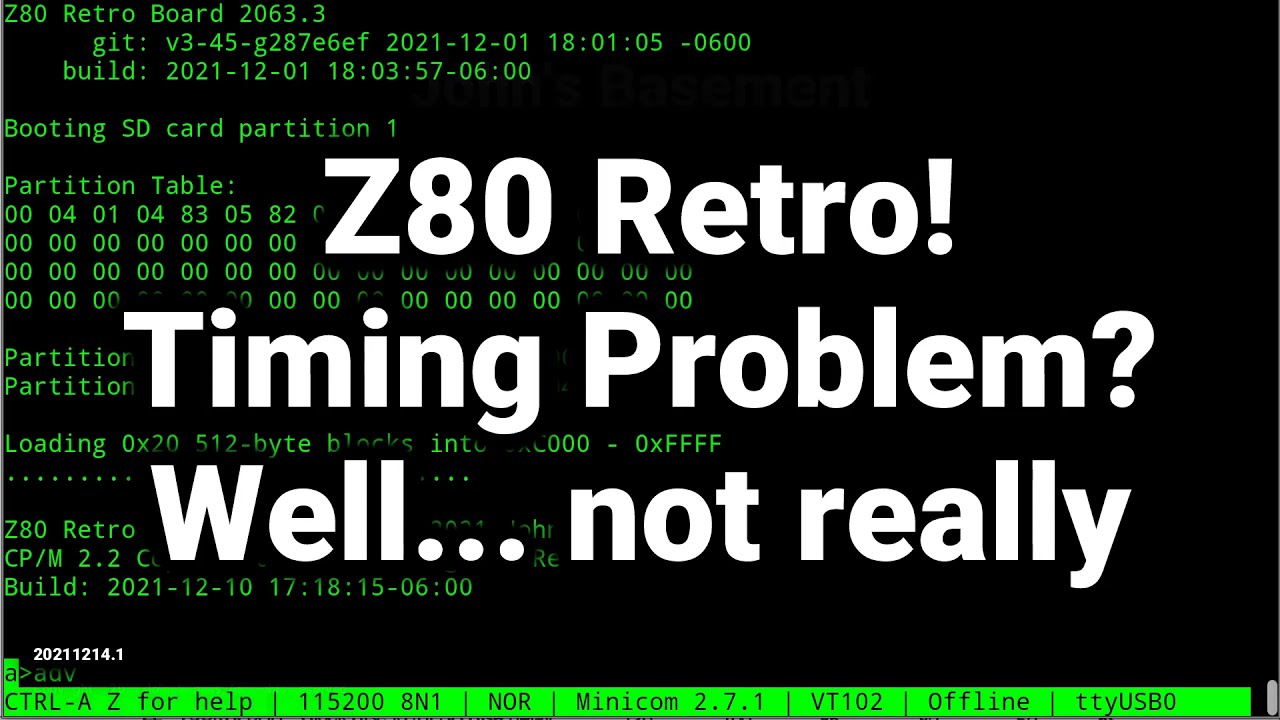 Z80 Retro #10a - FLASH Memory Access Timing Analysis