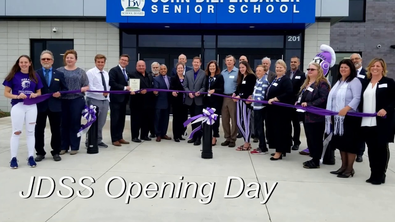 John Diefenbaker Senior School Opening