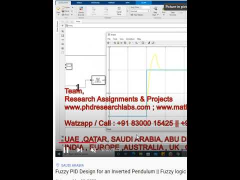 Fuzzy PID Design for an Inverted Pendulum _ Fuzzy logic _ Inverted pendulum _ MATLAB _ SIMULINK