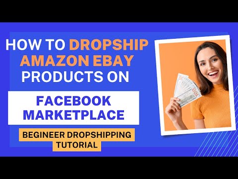 how to dropshipping Amazon Ebay products to Facebook marketplace | amazon dropshipping for beginners