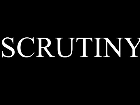 Scrutiny Meaning| Example|Simple