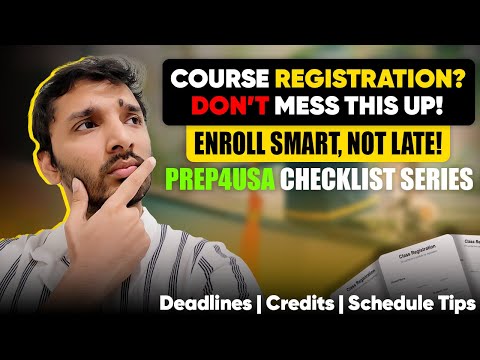F‑1 Visa Students: How to Choose and Register for Courses in the USA | Prep4USA #msinusa