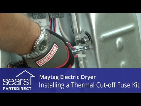 How to Replace a Maytag Electric Dryer Thermal Cut-off Fuse Kit