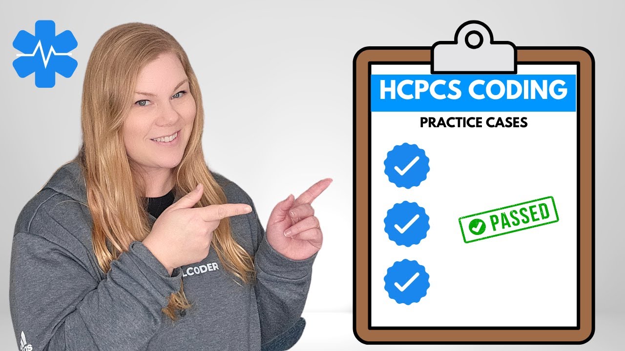 HCPCS Coding Practice -  CPC Exam Questions and Walkthrough