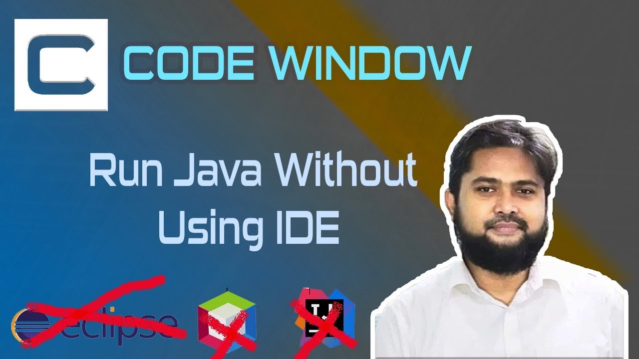 Run Java In Console Mode | Run Java Without Using IDE