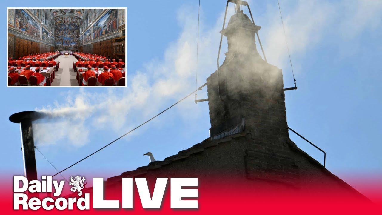 New Pope chosen as white smoke emerges from Vatican chimney - Daily Record