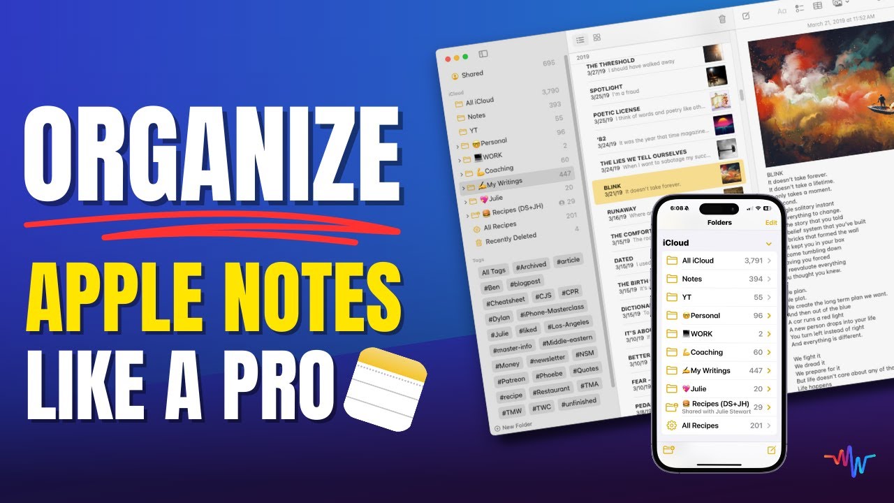 The Ultimate Guide to Organizing Your Apple Notes | Galaxy.ai