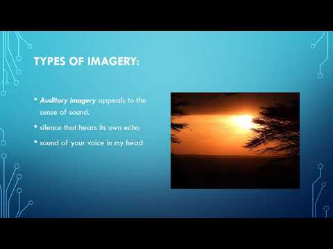 Poetic Devices Imagery In Poetry