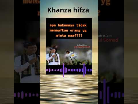 Ust Abdul Somad ~Apa Hukumnya Tidak Memaafkan orang Yang Meminta Maaf?