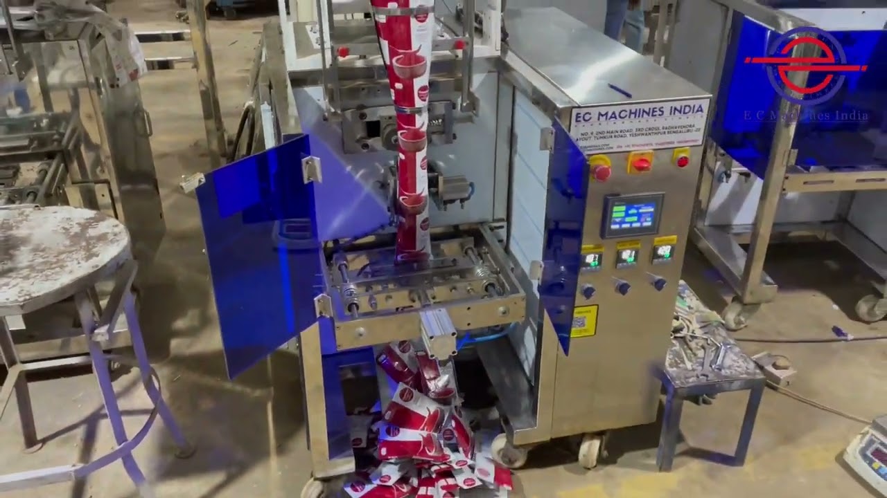 Chilli powder masala pouch packing machine automatic, Auger machine