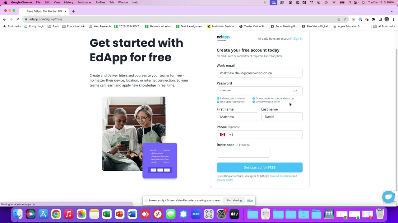 How to set up your EdApp Account