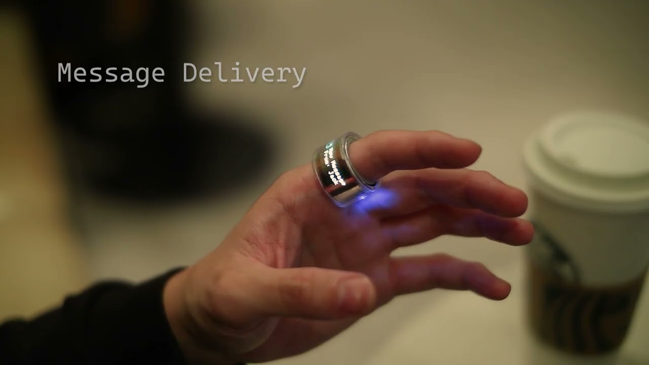 Demonstration of VisRing: A Display-Extended Smartring for Nano Visualizations