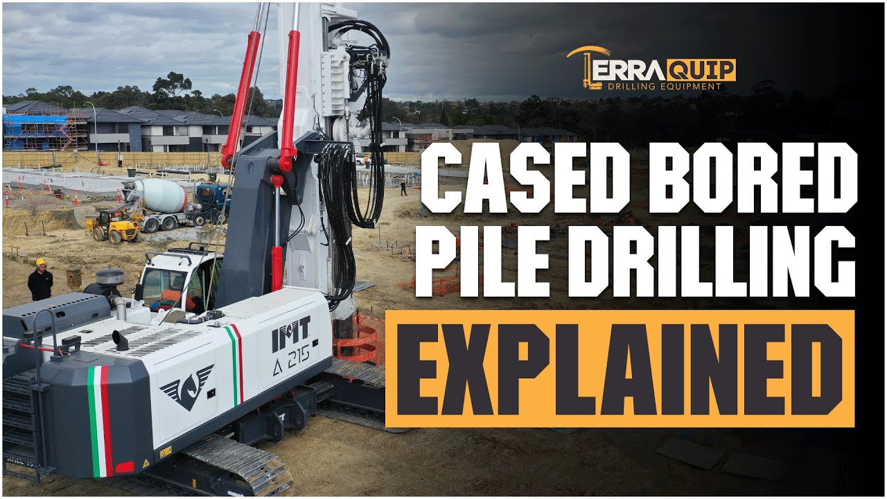 What is Cased Bored Pile Drilling and Piling