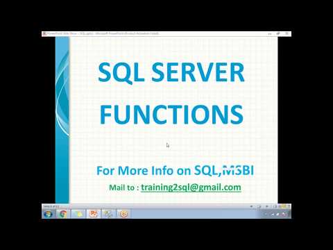 Learn SQL Functions - Mind Luster