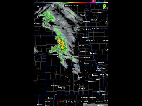 Current weather conditions Nebraska.