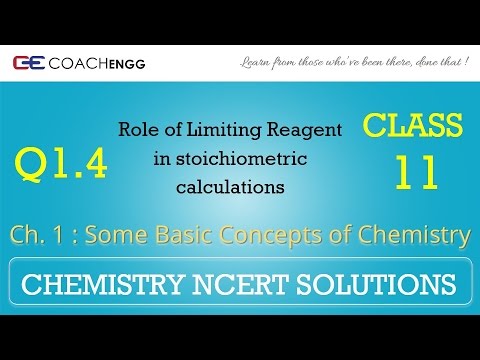 Some Basic Concepts of Chemistry Q1.4 Chapter 1 NCERT solutions CHEMISTRY Class 11