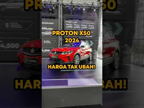 Proton X50 Facelift : Harga Tak Berubah Bro!