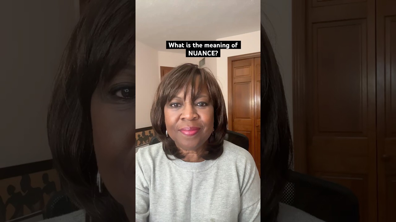 #What is the meaning of NUANCE? #shorts #vocabulary