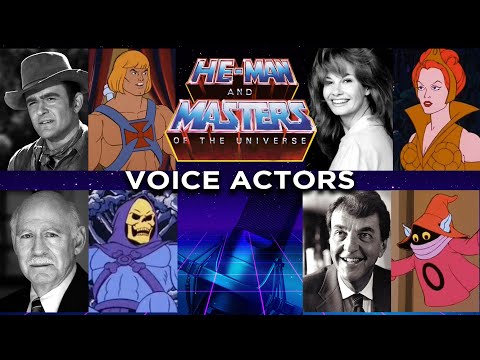 THE VOICE ACTORS (Original) He-Man Cartoon Series #motu