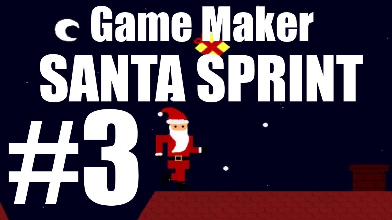 [Game Maker] Santa Sprint - Endless Runner Tutorial - Part 3 - Chimneys!