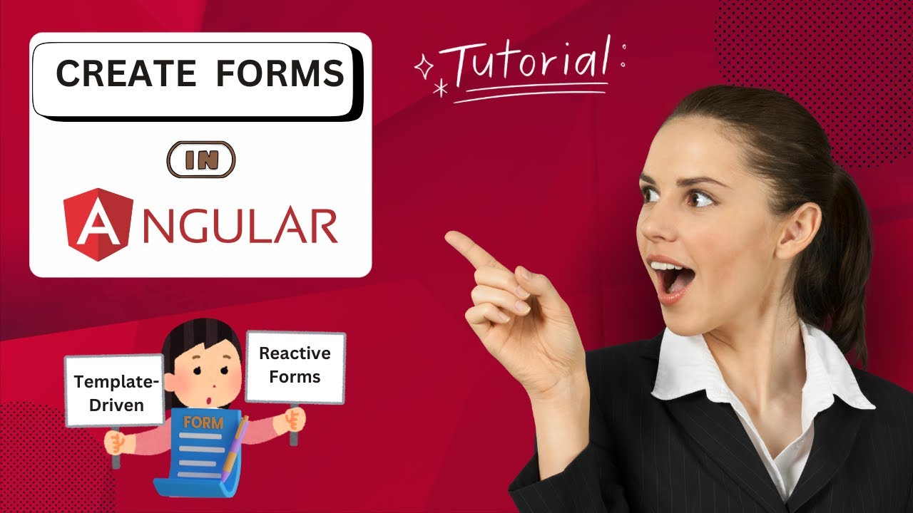 Create a Simple Angular Form || Template-Driven Forms Tutorial
