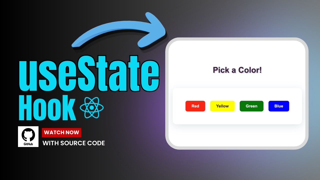 ReactJs Project - Background Color Changer | With Free Source Code