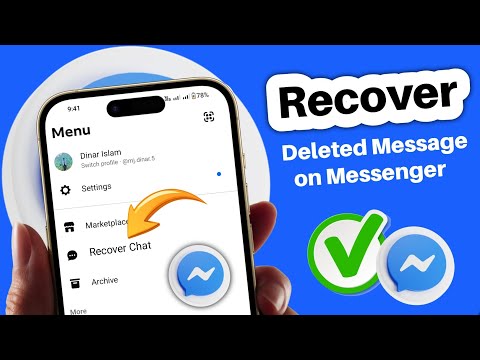 How to Recover Deleted Messages on Messenger(2025)