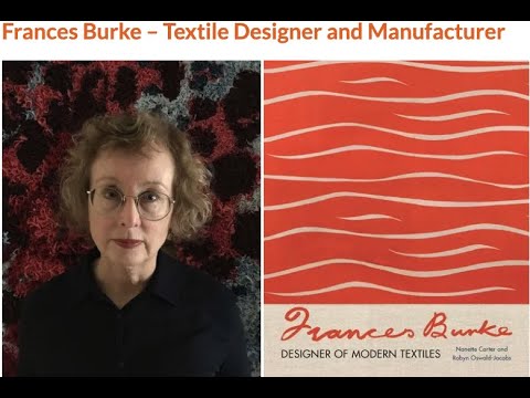 Frances Burke – Textile Designer and Manufacturer – Coburg Historical ...