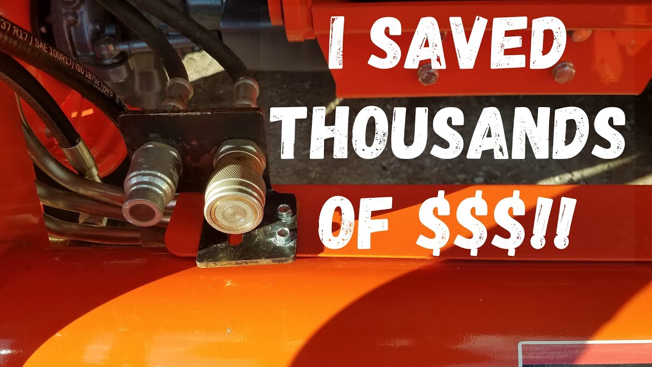 Inexpensive Third Function Alternative For Your Tractor/Loader!!