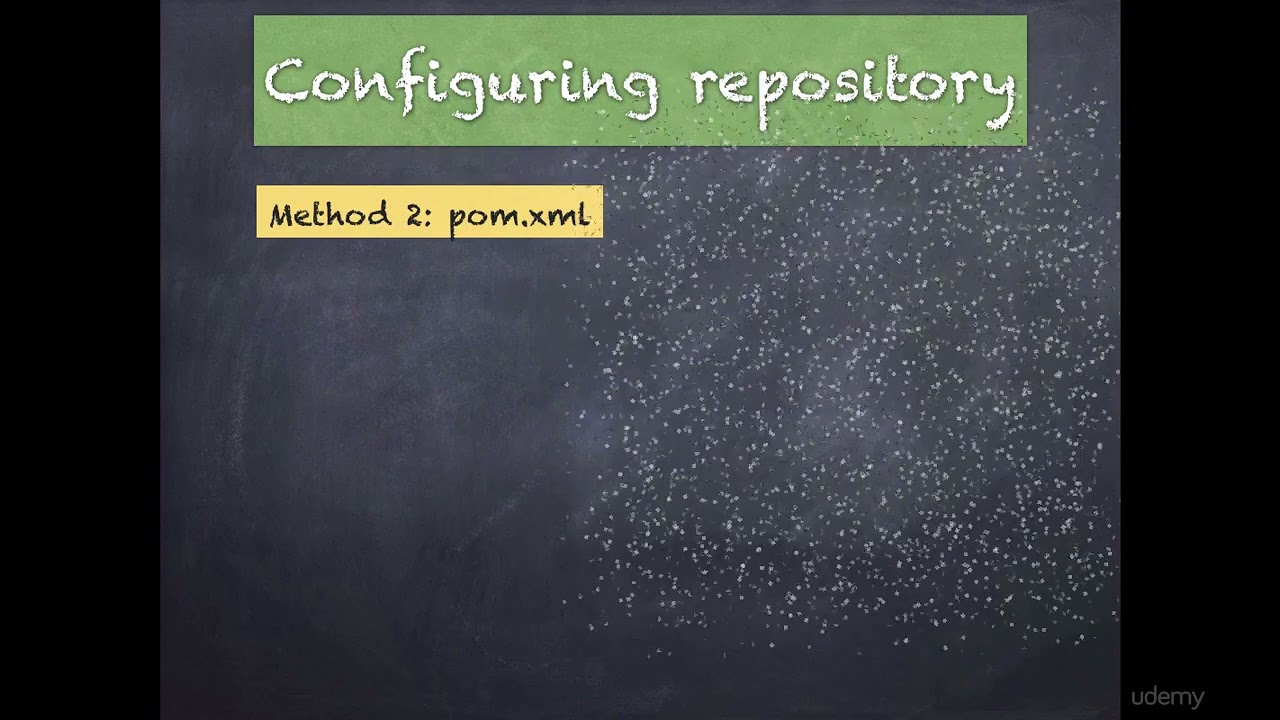 10. How to configure a maven repository