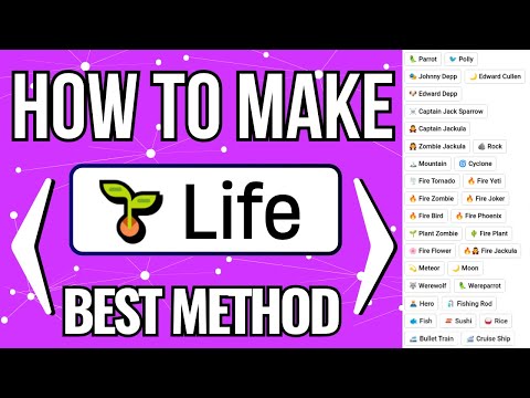 How to Get Life in Infinity Craft Neal.fun (Infinite Craft l Infinite Craft Speedrun l Neal fun)