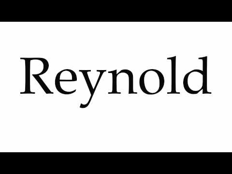 How to Pronounce Reynold