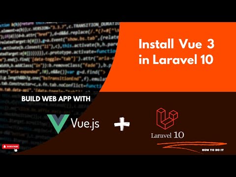 Learn How to Install #laravel 10 with Vue 3 â Step-by-Step #guide in #english | Laravel 10 | Vue3