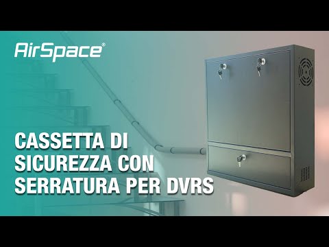 Cassetta di Sicurezza con Serratura per DVRs 🔒 | By Demes
