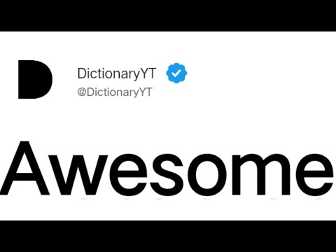 Awesome Meaning in English