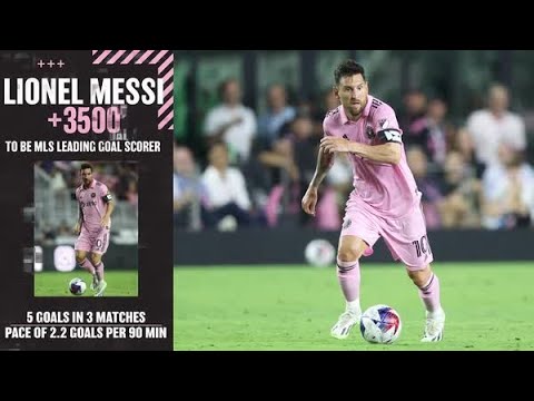 Lionel Messi Odds: Shot at Becoming 2023 MLS Leading Goal Scorer?