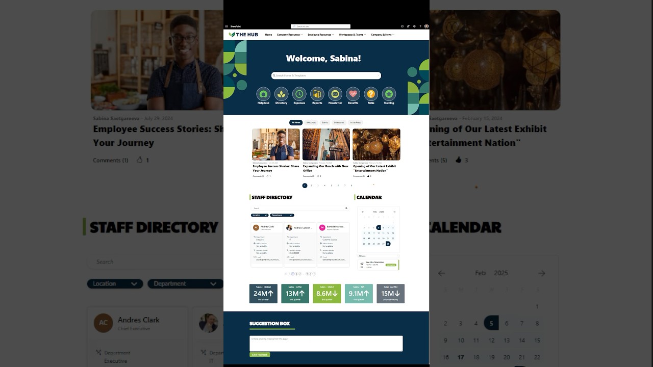 How to Create a SharePoint Homepage in Minutes #sharepoint #sharepointintranet #sharepointtutorial