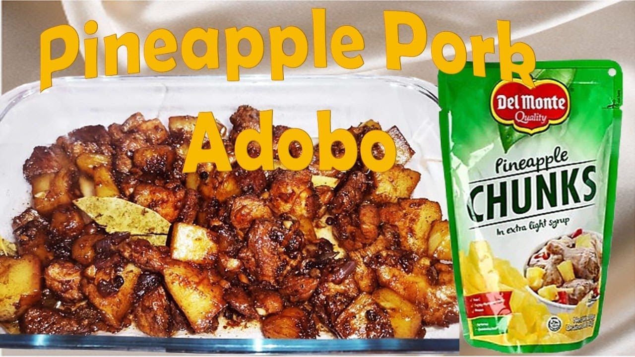 Pineapple Pork Adobo || KITCHEN MENU