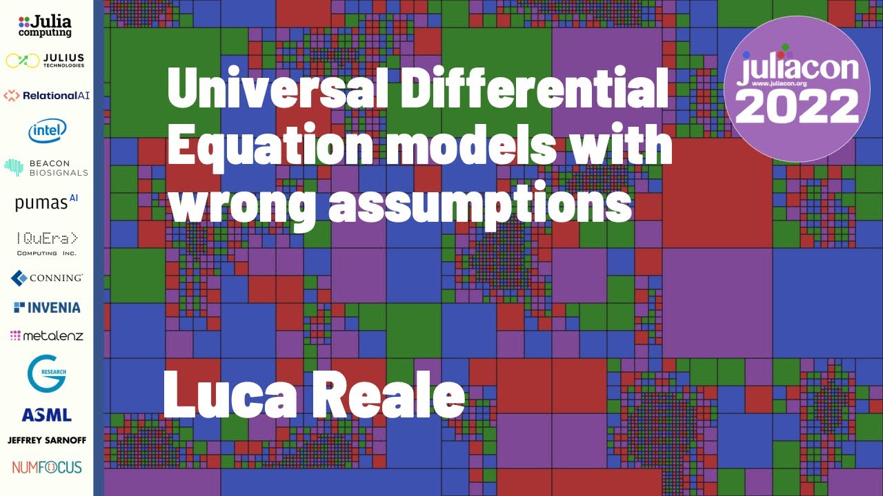 Universal Differential Equation Models with Wrong Assumptions | Luca Reale | JuliaCon 2022