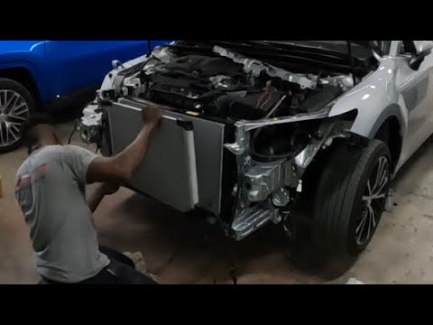 2022 Toyota Camry rail section from start to finish
