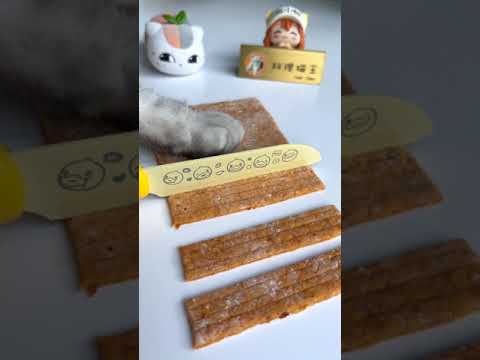 【Chef Cat ChangAn】Spicy Strip is Popular in China. You Can Try! #EasySnack #CatCookingASMR #Shorts