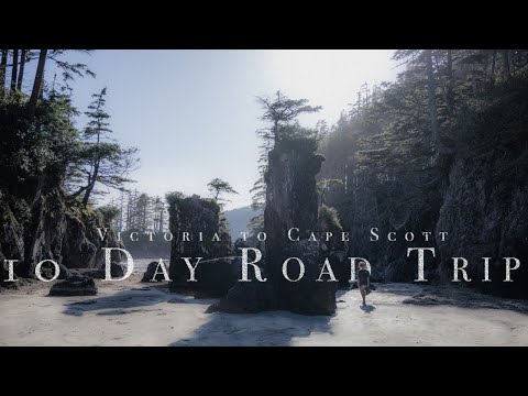 ROAD TRIP across Vancouver Island in 10 DAYS | VICTORIA TO CAPE SCOTT | Ep.1