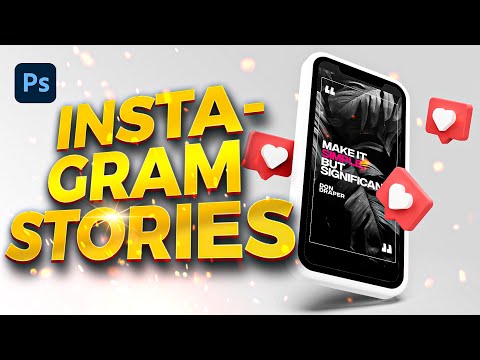 Instagram story in Photoshop -Version 1