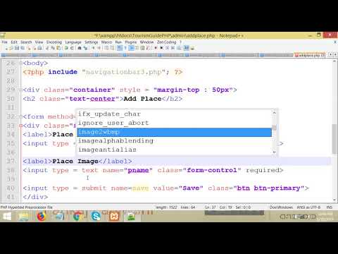 Learn Tourism Guide Project PHP MYSQL Part 25 | By Pankaj Panjwani ...